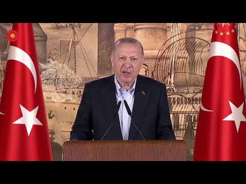 Cumhurbaşkanı Erdoğan, Phaselis Tüneli Açılış Töreni’nde konuşuyor