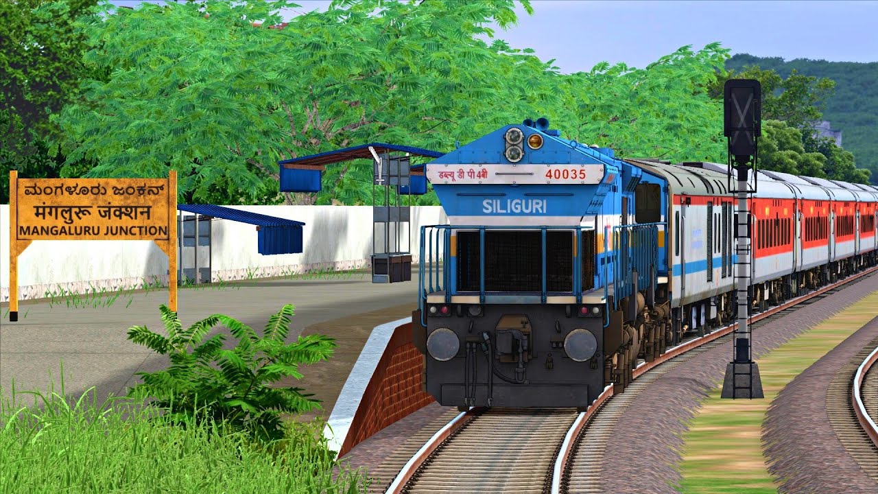 Ernakulam Duronto Express at Mangalore Junction | Railworks 3 | TS 2022 ...
