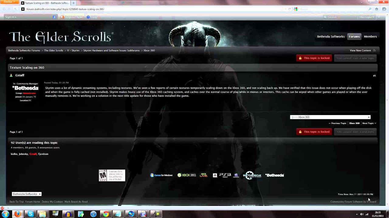 Xbox 360 - Skyrim Texture Problems [SOLUTION] - YouTube