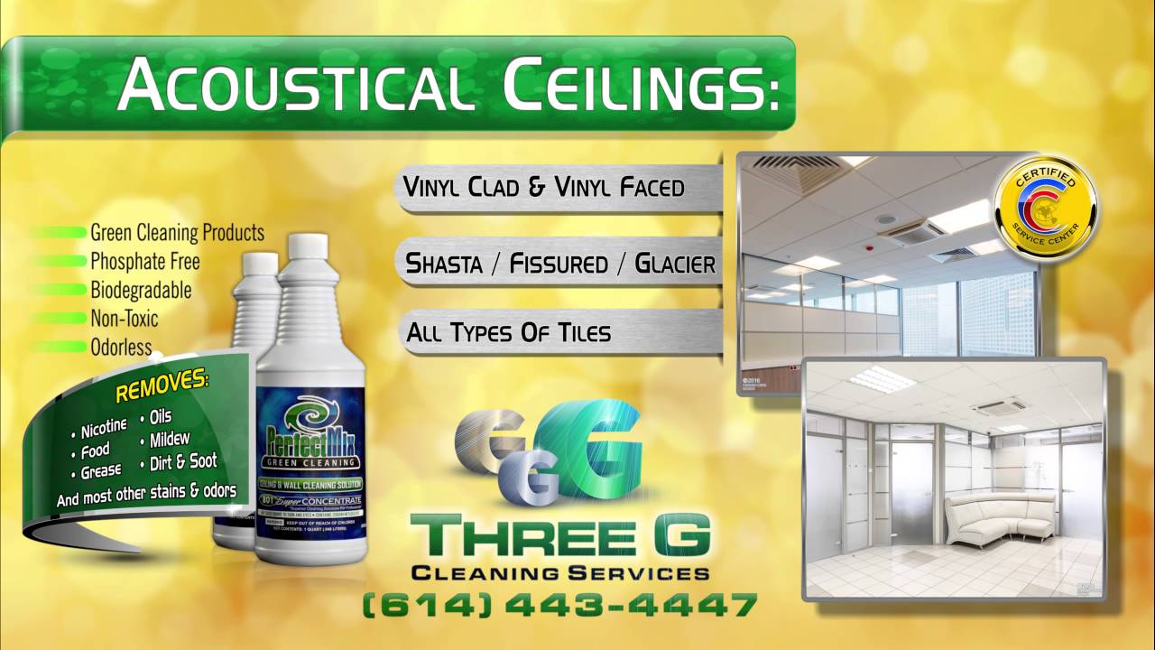 Ceiling Cleaning Services by Three G Cleaning Services in Columbus Ohio ...