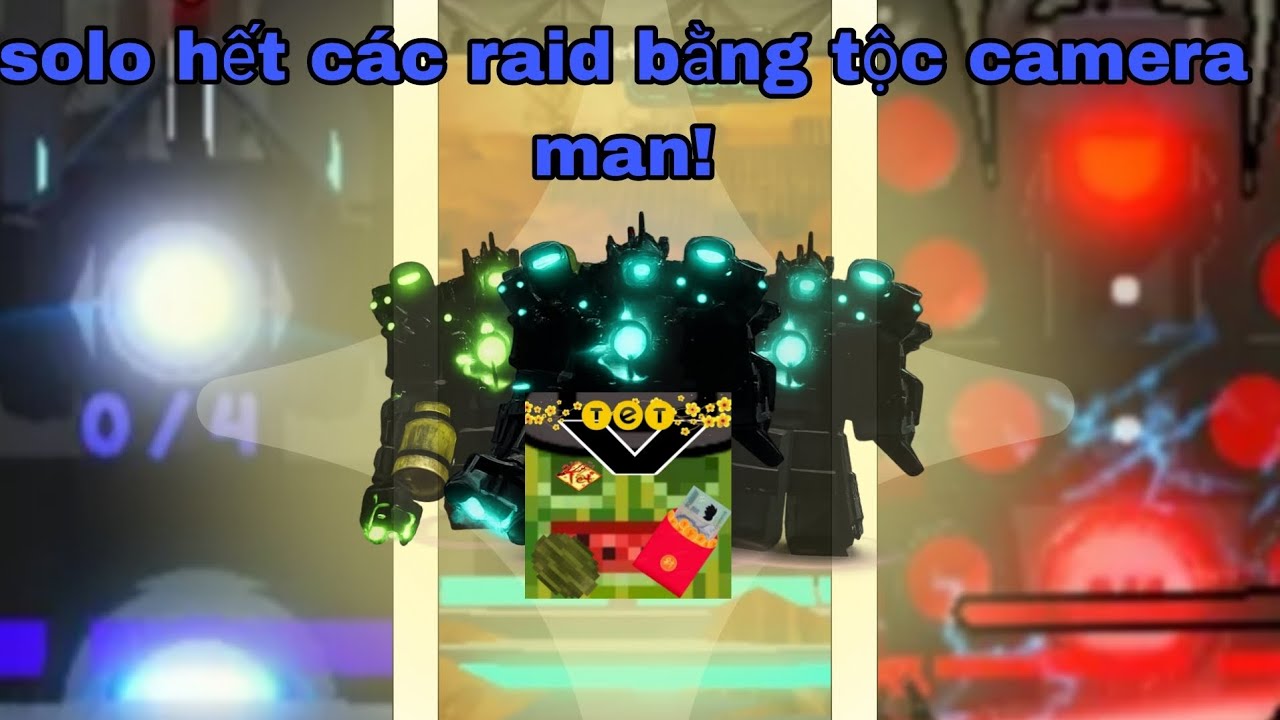 Solo raid only use camera unit on titan tower defense 🔥 - YouTube