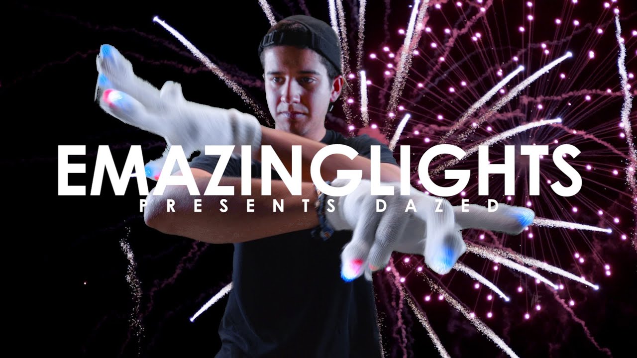4th of July - [PM] Dazed Gloving Light Show [EmazingLights.com] - YouTube