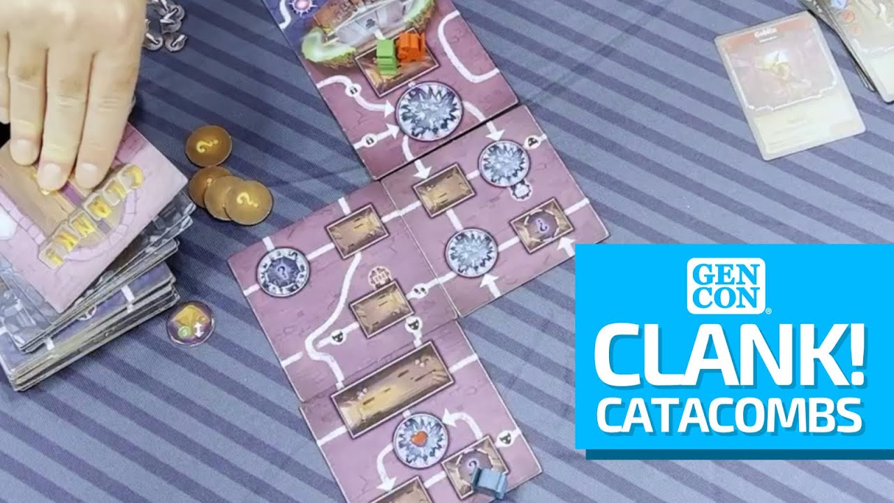 Clank! Catacombs Gen Con 2022 preview—Procedural map generation comes ...