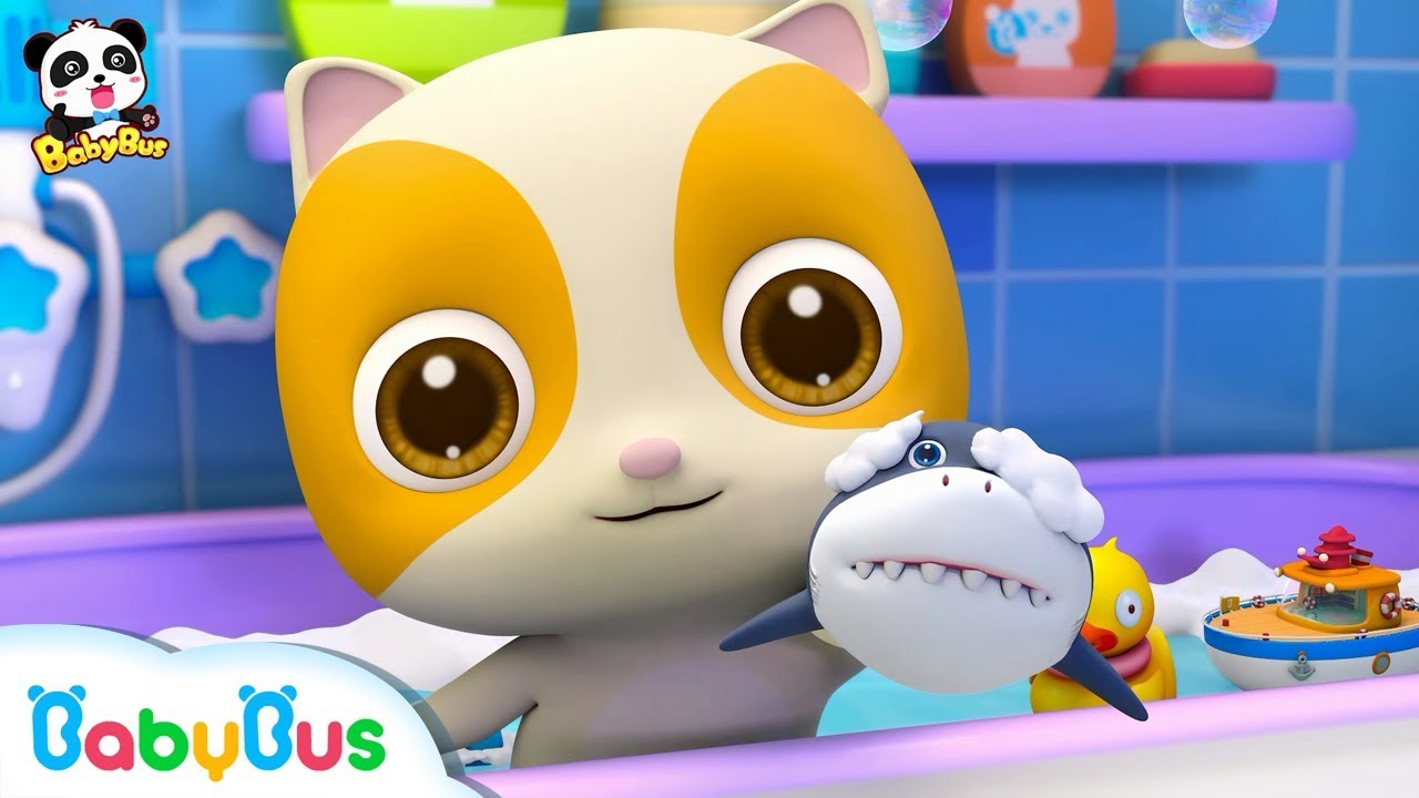 Chúng mình đều rất thơm tho | Mèo con đi tắm | Nhạc thiếu nhi vui nhộn ...