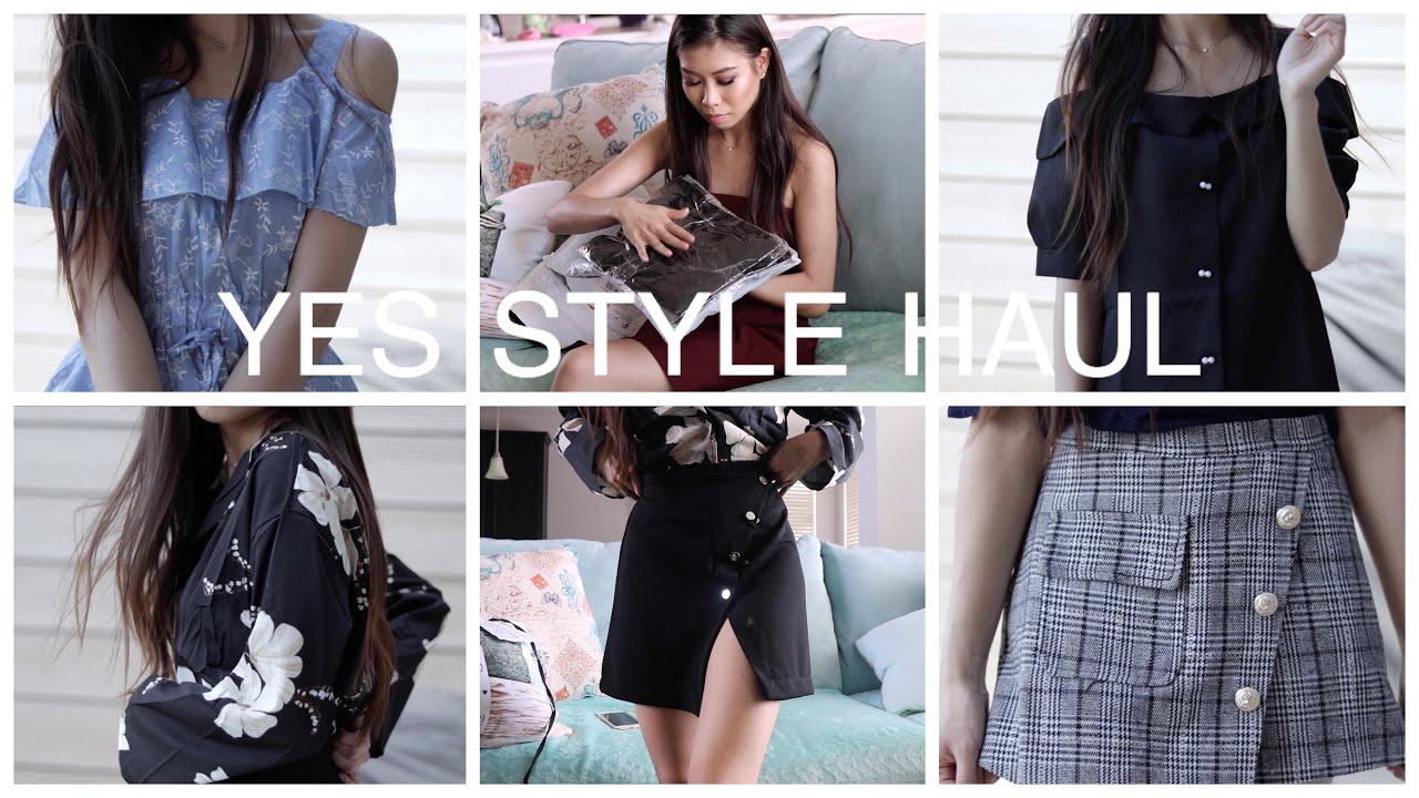 YES STYLE - FULL REVIEW & HAUL : Unboxing / Try on / First impressions ...