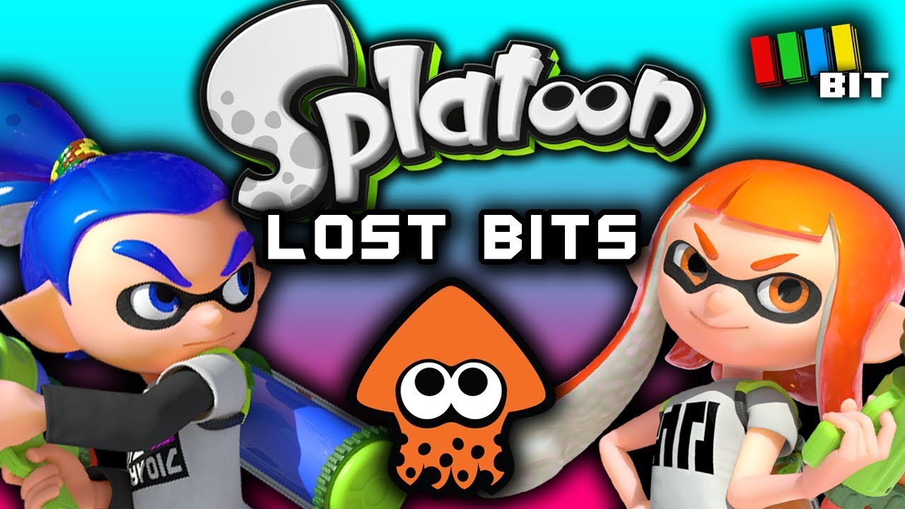Splatoon LOST BITS | Unused and Cut Content [TetraBitGaming] - YouTube