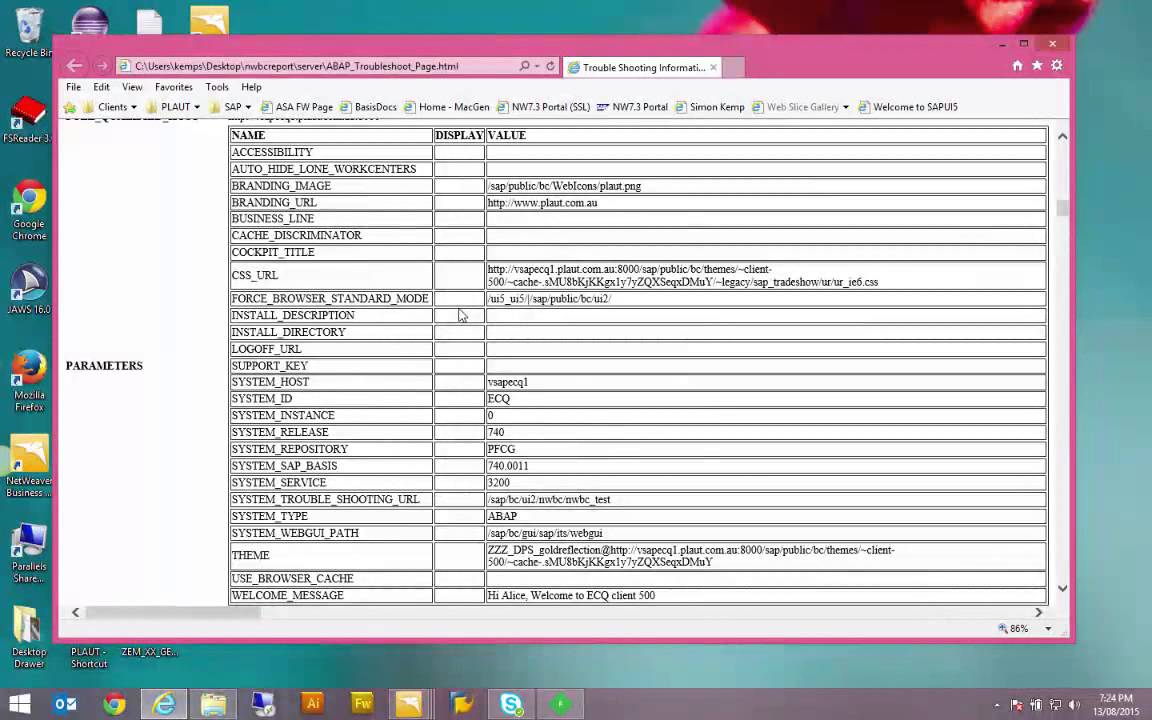 Sorry your browser is not supported by web dynpro - atlantalena