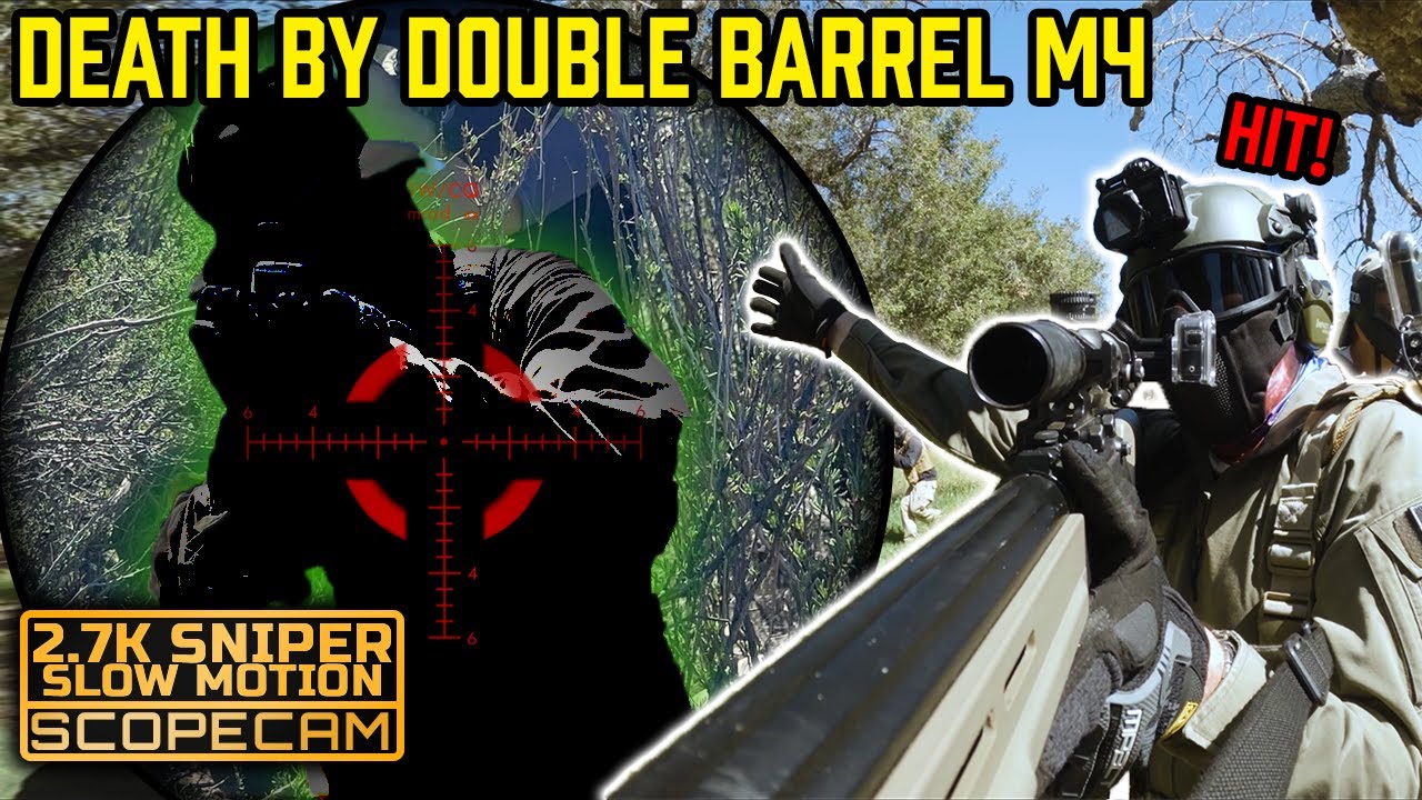 TWO SNIPERS vs... A Double-Barrel M4? - YouTube