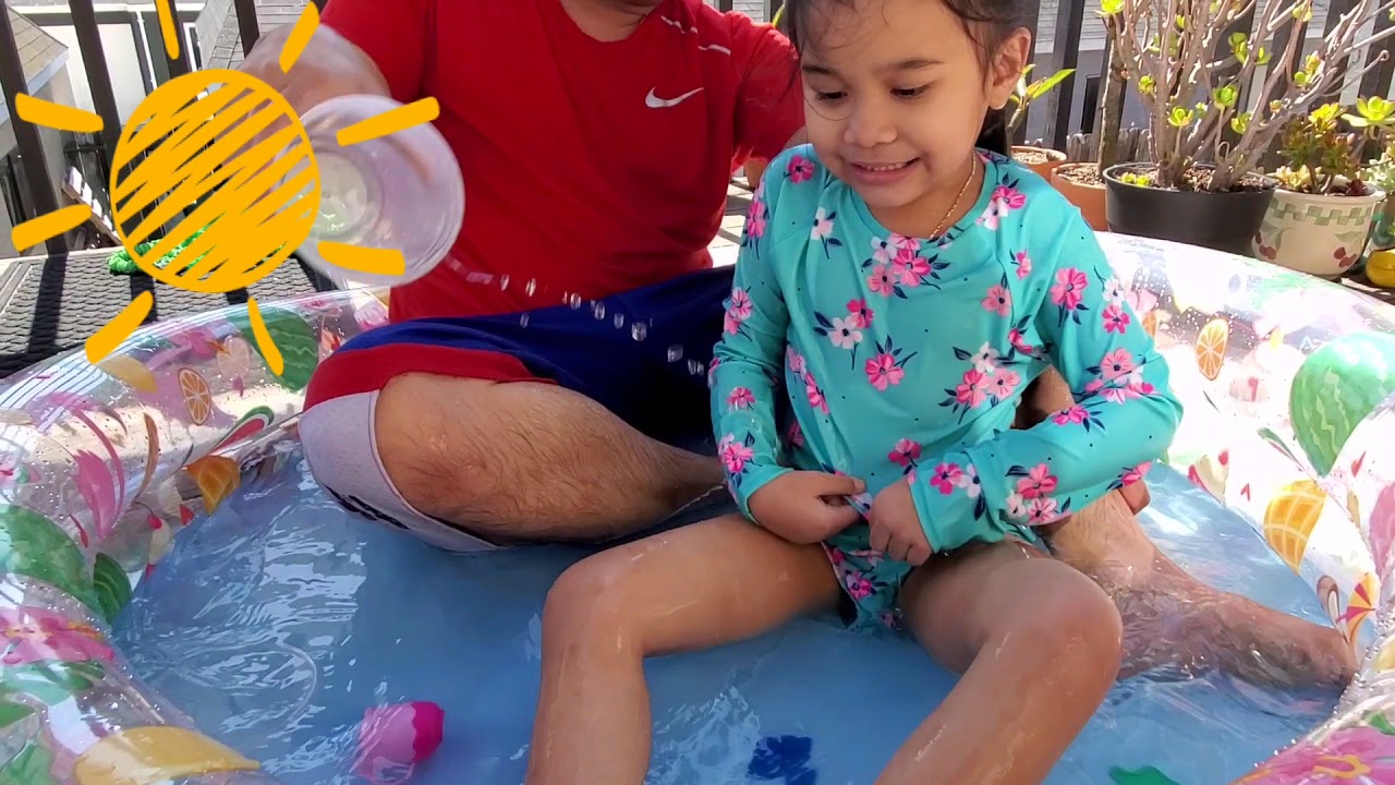 MAKAELYN POOL FUN DAY/ SHE ALWAYS LOVE BEING IN THE WATER - YouTube