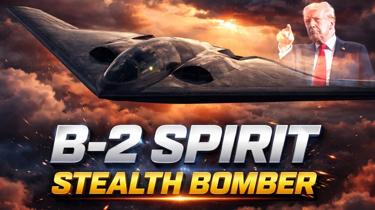 USA B-2 Spirit Stealth Bomber – Destroyed IRAN's Nuclear Facilities ...