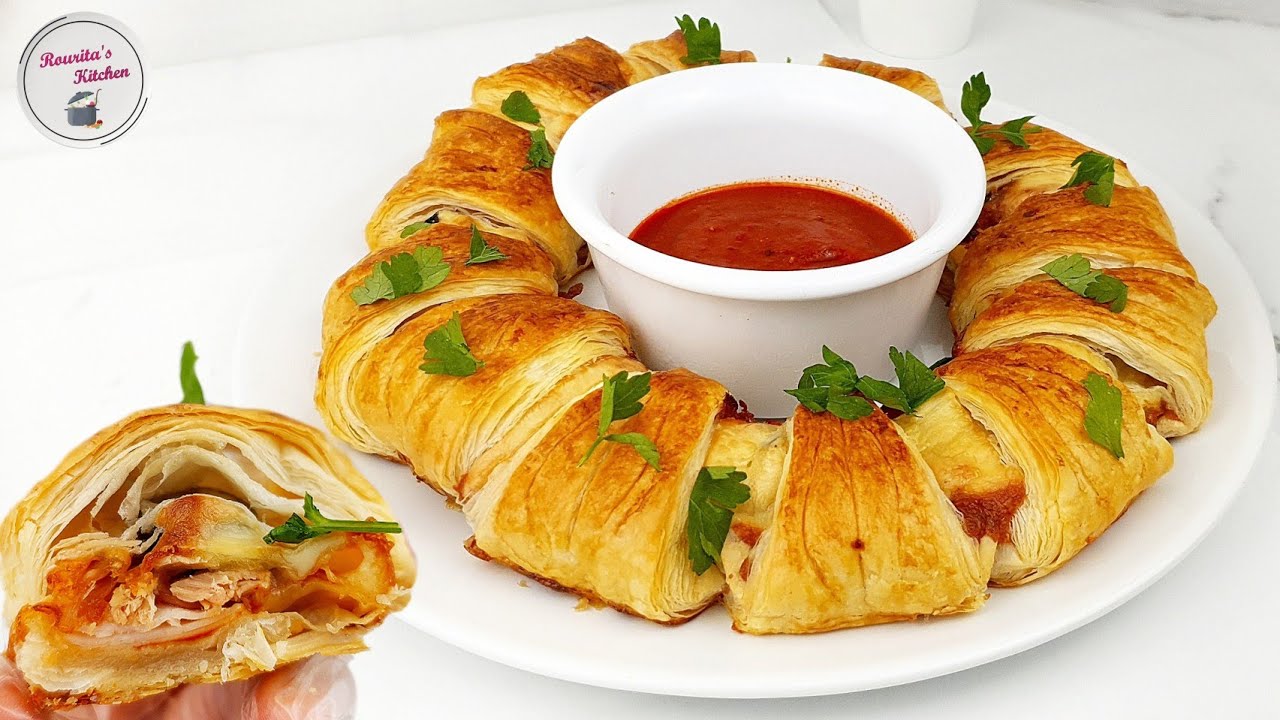 Couronne Feuilletée Très Facile | Puff Pastry Recipe | وصفة سريعة ...