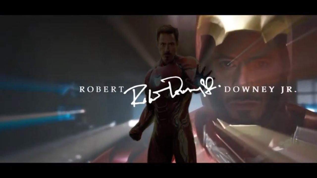 Iron Man Trilogy-Main On End credits(Avengers Endgame style) - YouTube