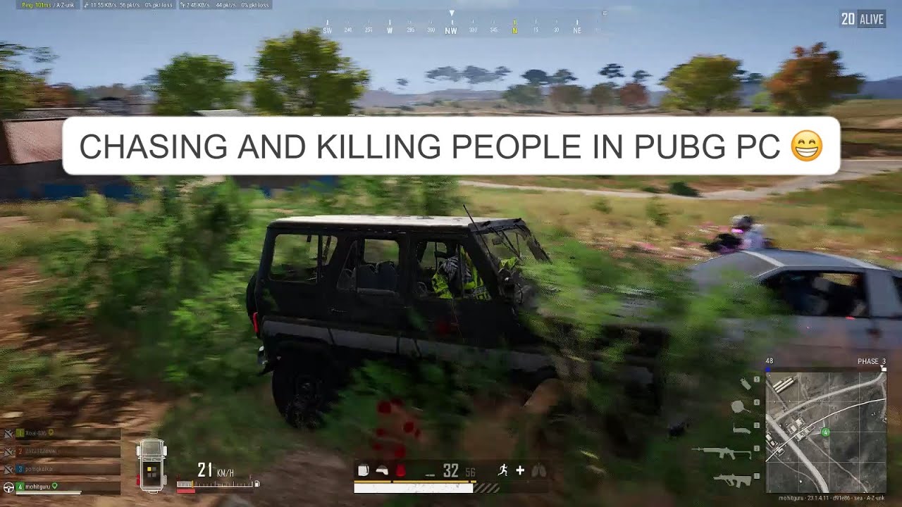 CHASING ENEMIES IN PUBG BATTLEGROUNDS 2023 - YouTube