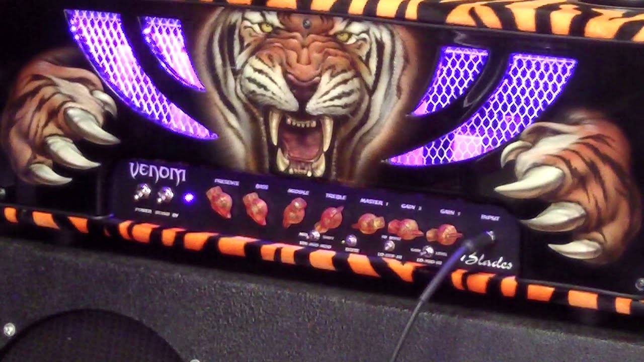 Blades Tiger Venom Paint by Mike Learn - YouTube
