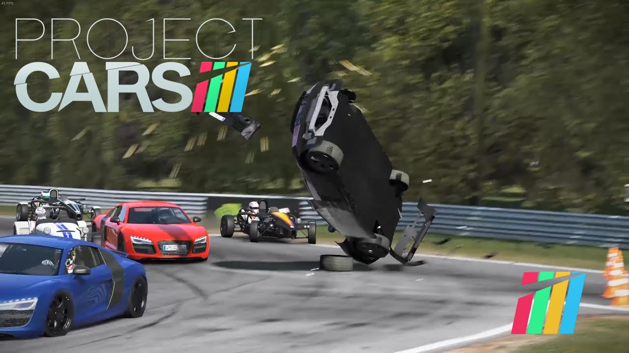 Project CARS | Crashes, Accidents, Glitches Montage - YouTube