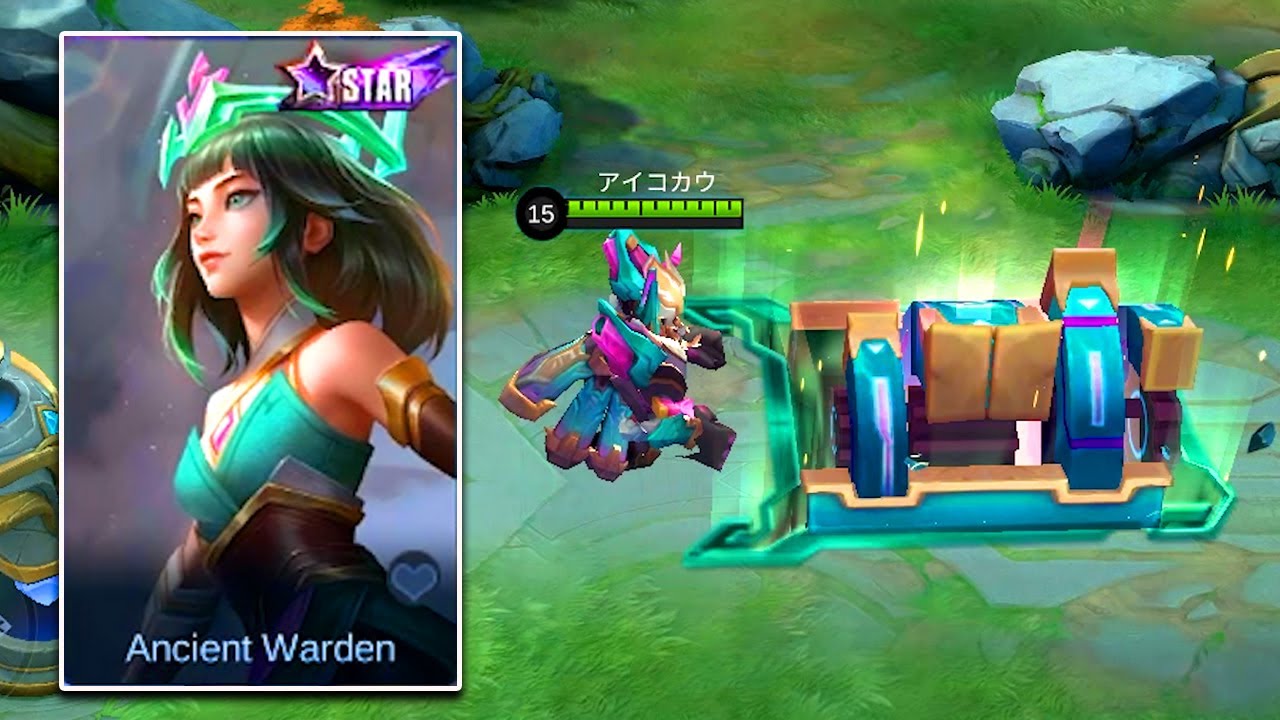 Edith New April Starlight Skin Ancient Warden - YouTube