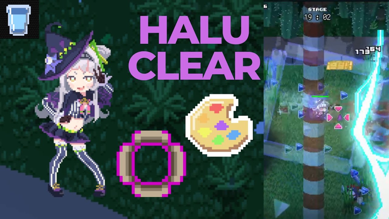 HoloCure Stage 4 Hard, Murasaki Shion Halu Clear - YouTube