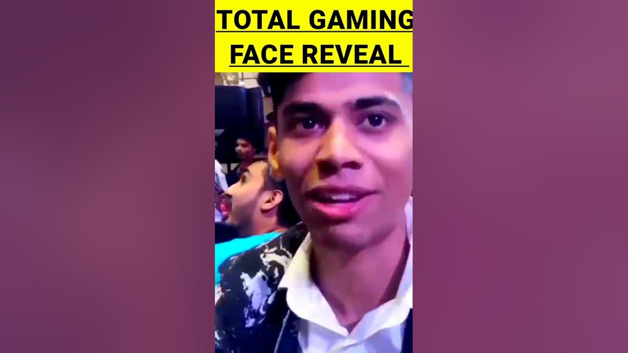 Total Gaming Face Reveal 😁 Youtube Freefire Trending Viral