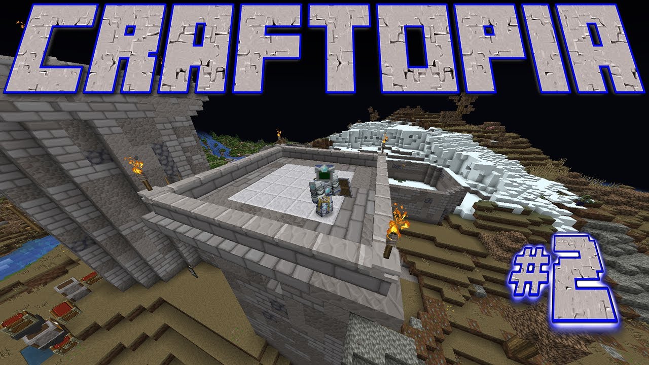 Minecraft Craftopia SMP Season 2 - South West Tower - YouTube