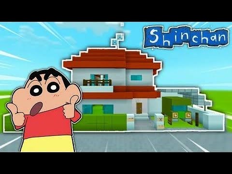 Making shinchan House in Minecraft || Exploring shinchan House in ...