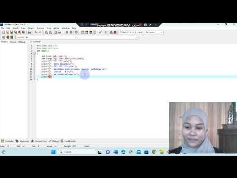 PEMBUATAN PROGRAM KASIR SEDERHANA - YouTube