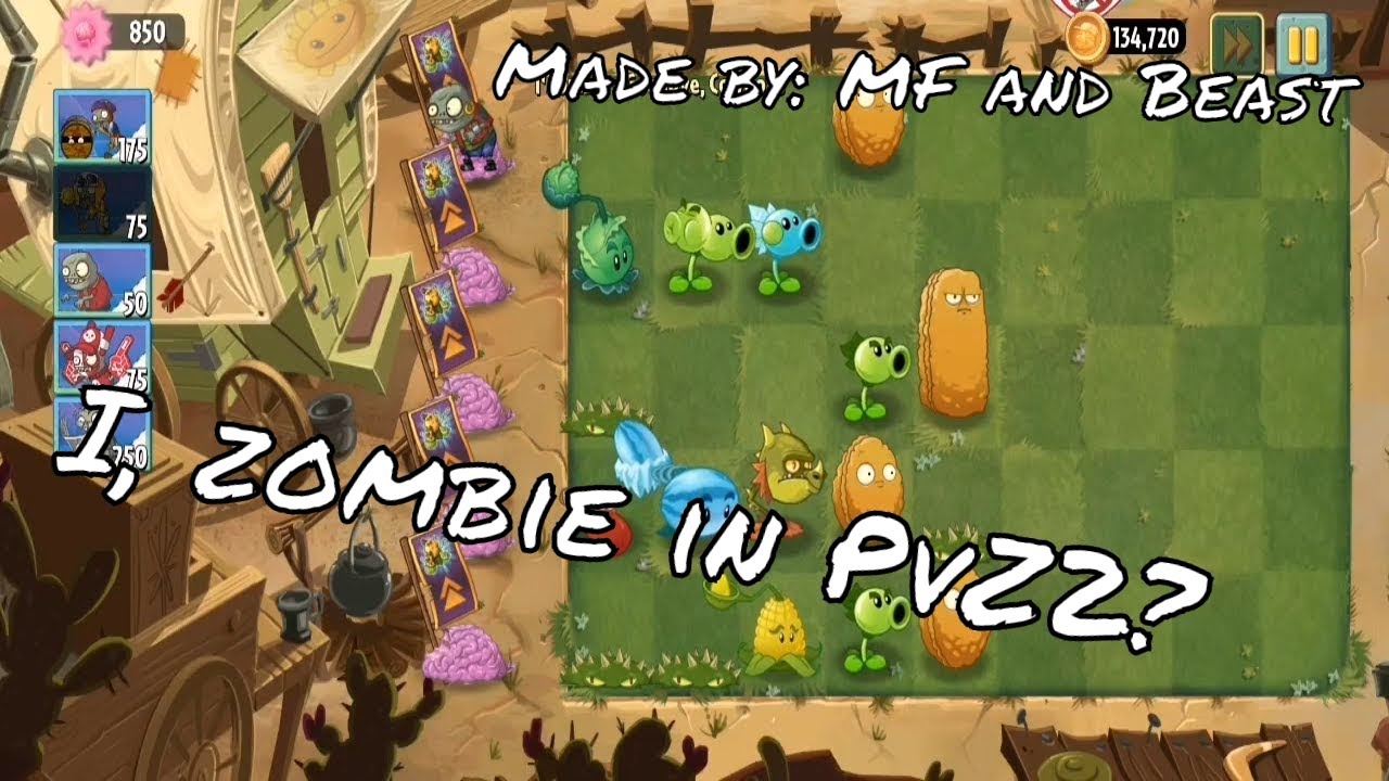 PvZ2 I Zombie mod completed (and a bonus) - YouTube