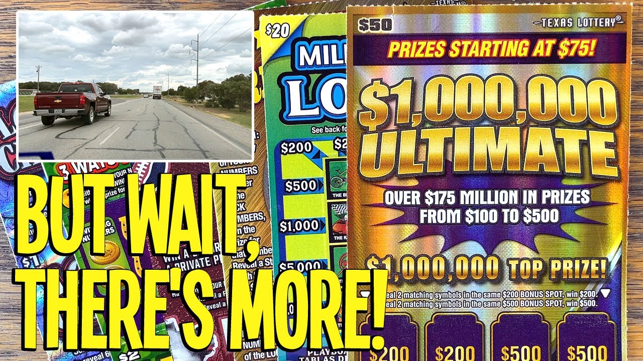 But Wait, THERE'S MORE! $50 $1,000,000 Ultimate 🔴 $220 TEXAS LOTTERY ...