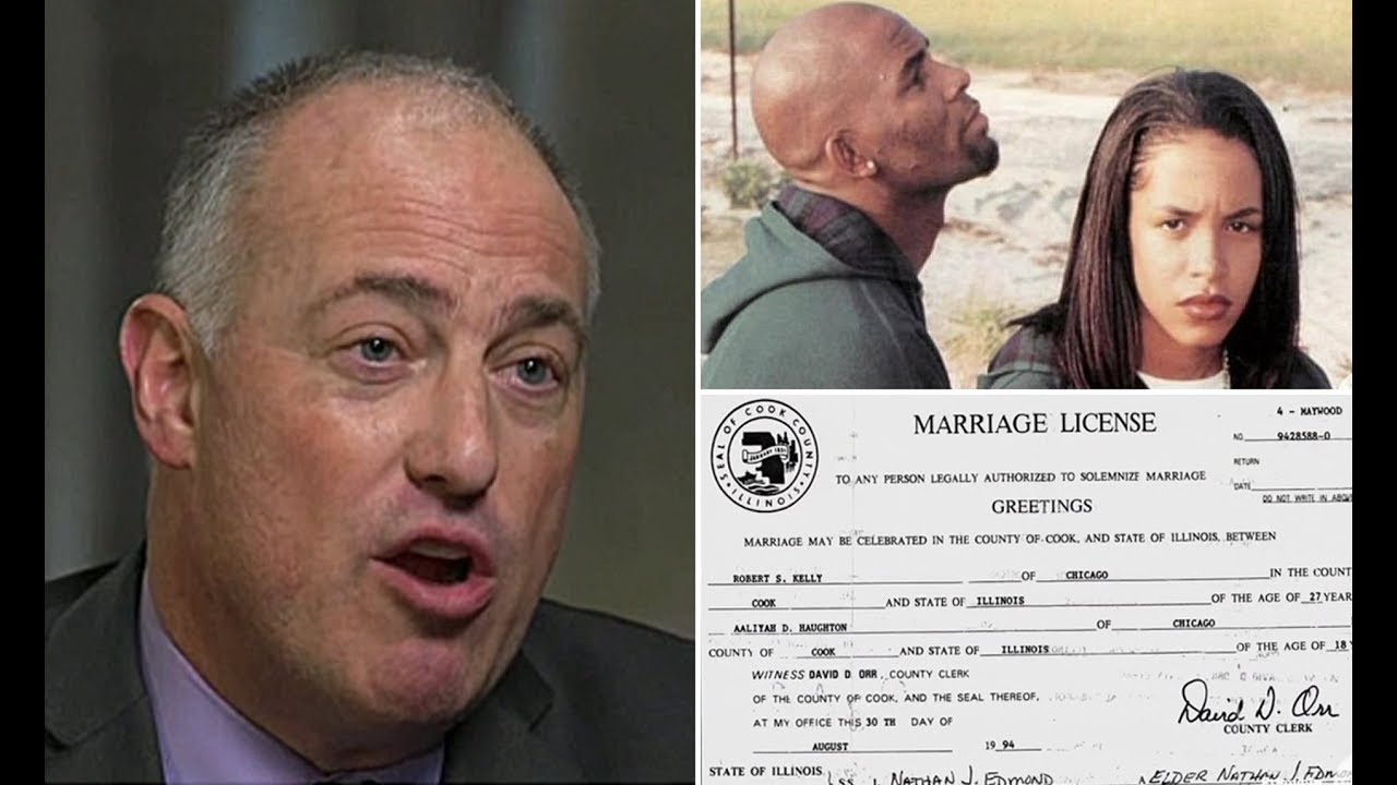 R.Kelly And Aaliyah Marriage Certificate Explained - YouTube