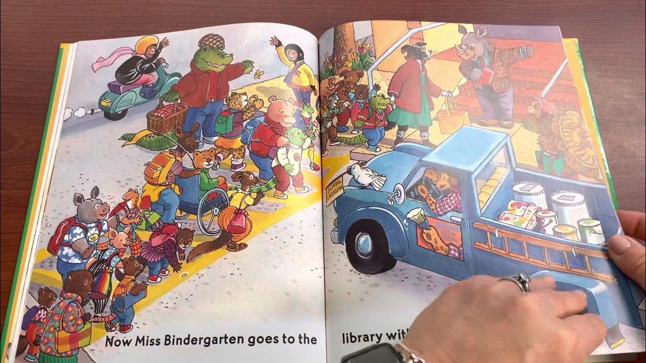 Miss Bindergarten Takes a Field Trip with Kindergarten - YouTube