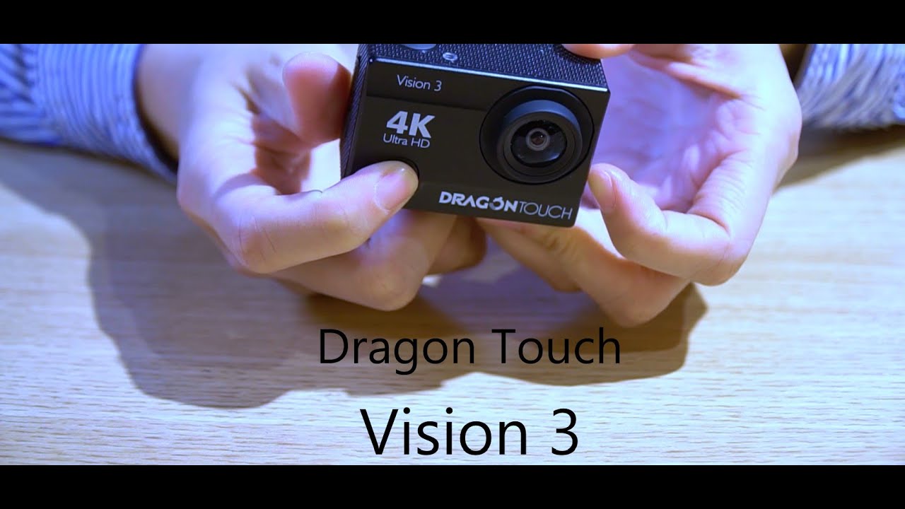 Dragon Touch Vision 3 Action Camera Waterproof Case/ Remote Control ...