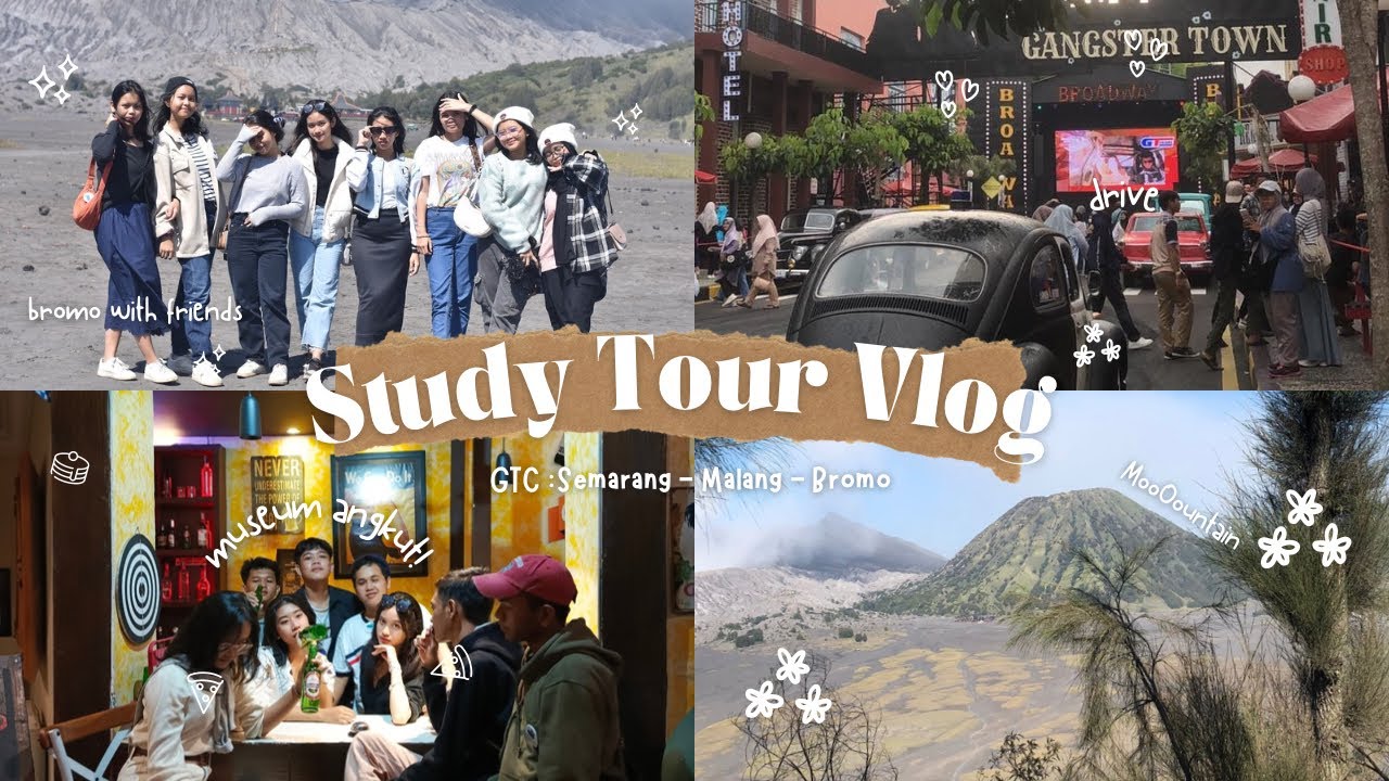 STUDY TOUR VLOG with us! | A Day In My Life - YouTube