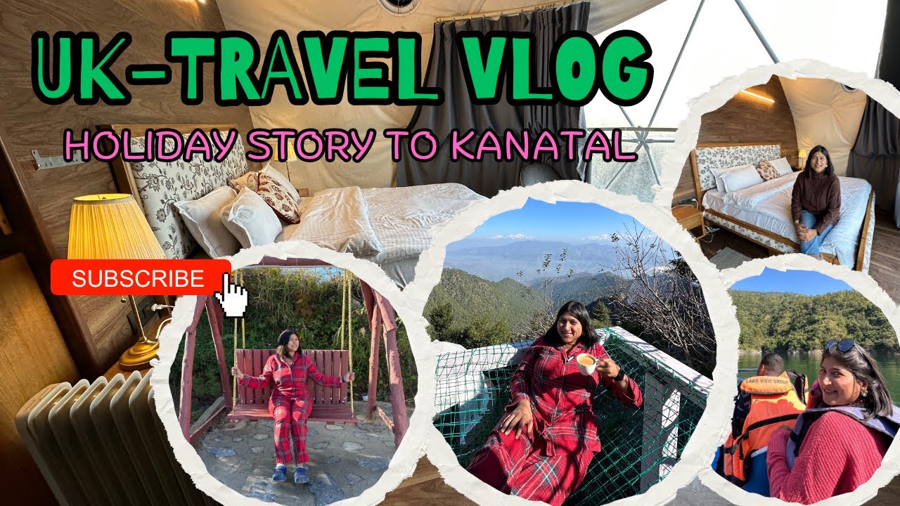 Most Beautiful Stay In Kanatal| Uttarakhand VLOG| Keekoo Stays| Couple ...
