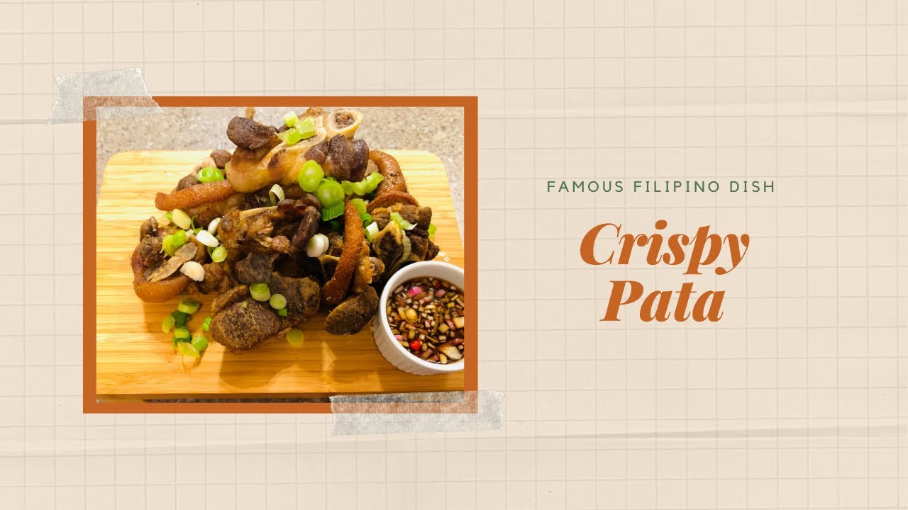 How to cook Crispy Pata/ Crunchy Pork Leg/ Pinoy Ulam - YouTube