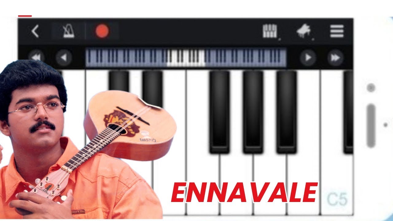 Ennavale Ennavale Engirunthai Neethan | Easy Piano Tutorial | Ninaithen ...