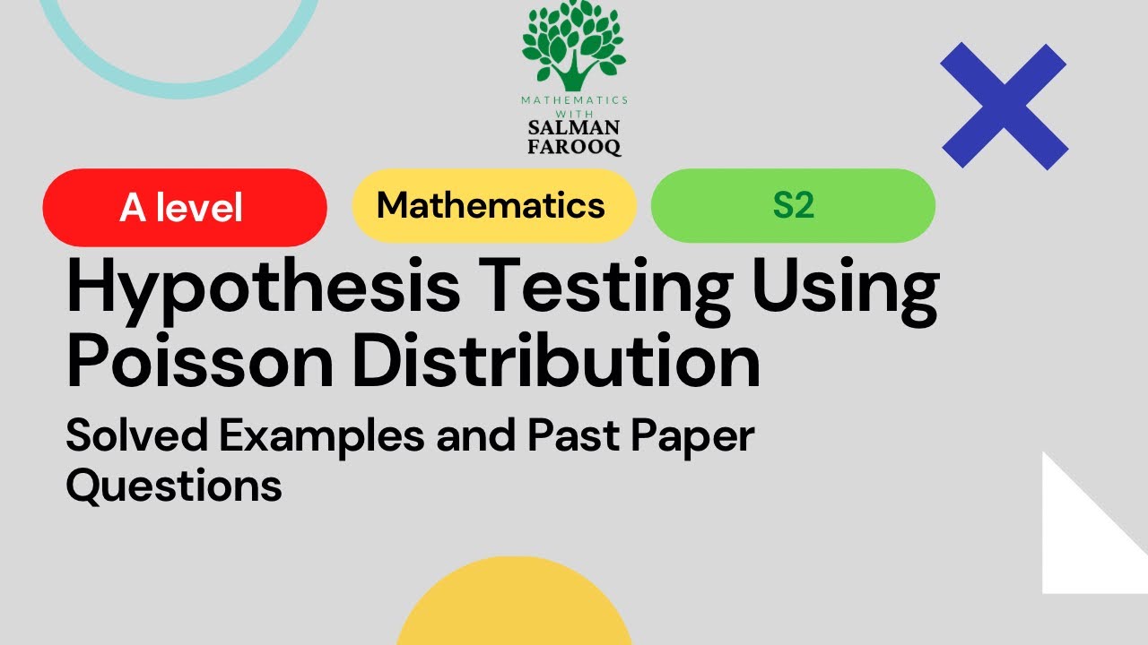 S2: Hypothesis Testing Using Poisson Distribution and Type I and II ...
