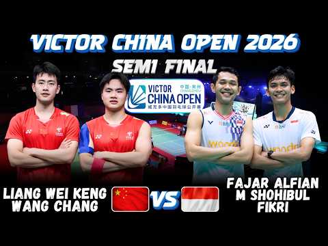 😱🔥SUPER RALLY🔥😱  LIANG Wei Keng WANG Chang vs Fajar ALFIAN Shohibul FIKRI | VICTOR China Open 2026