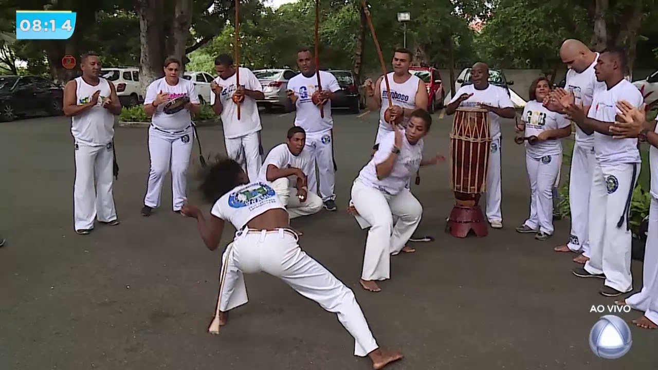 Grupo Capoeira Brasil promove primeiro vem pro jogo - SE NO AR - YouTube