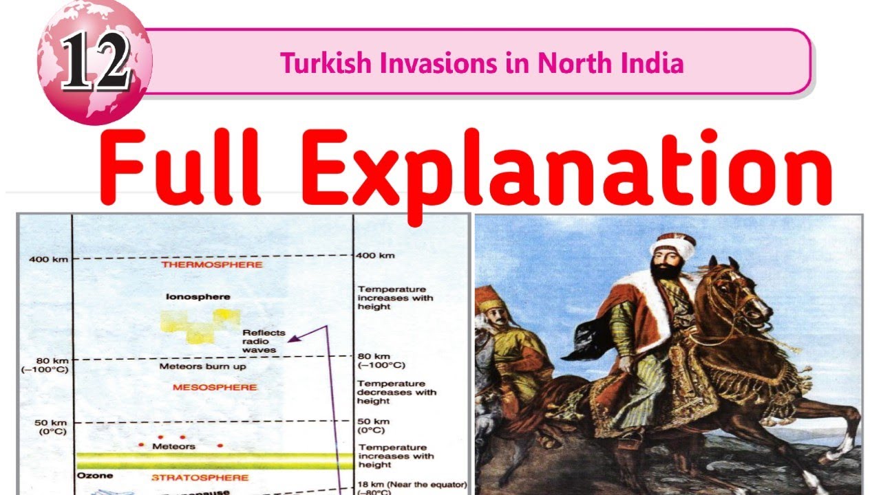 ||Turkish Invasions In North India||DAV Class 7 S.St Ch-12 Full ...