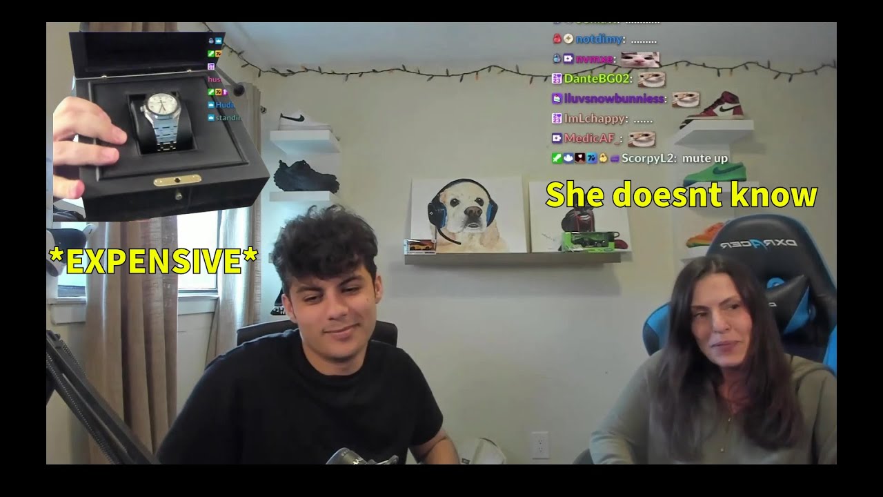 Stable Ronaldo gives mom 100000$ watch she freaks out! - YouTube