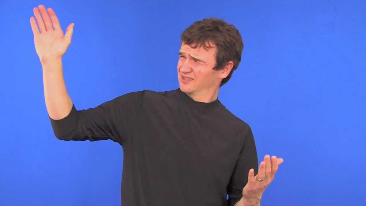 ASL Word of LOST (context J) - YouTube
