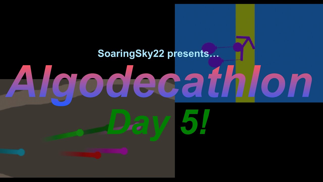 Algodecathlon Day 5 - YouTube