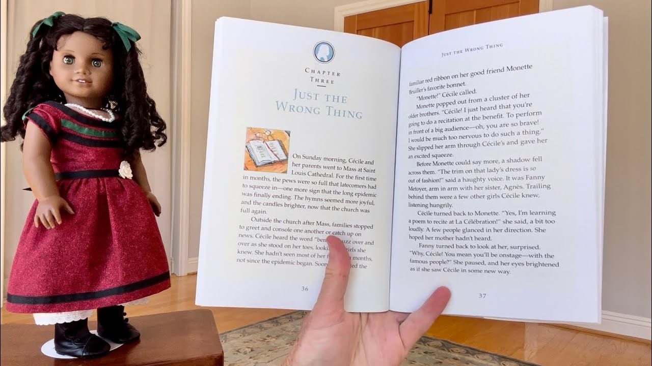 American Girl - Cecile/Marie-Grace - Bk 6 Ch 3 - YouTube