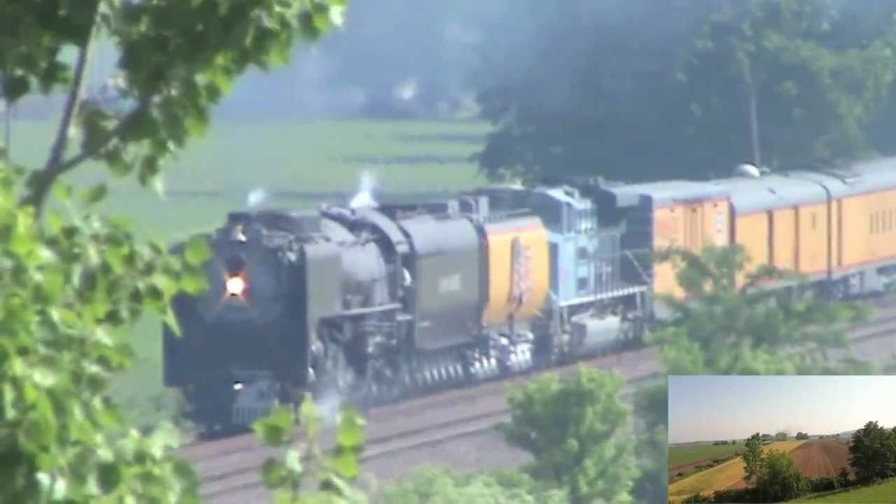 Union Pacific 844 & 1982 in St. Louis, Missouri & Dupo, Illionois - YouTube