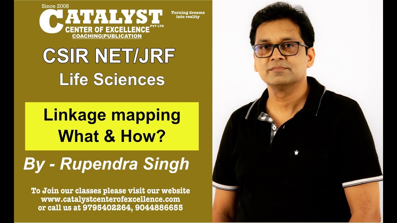 Linkage Mapping - CSIR NET Life Sciences Online classes By CATALYST ...