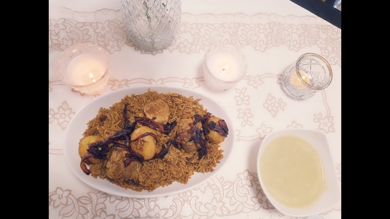 Dejeuner Eid/ EASY ZURBIYAN FACILE JAPAN / RIZ AUX EPICES ET OIGNONS ...