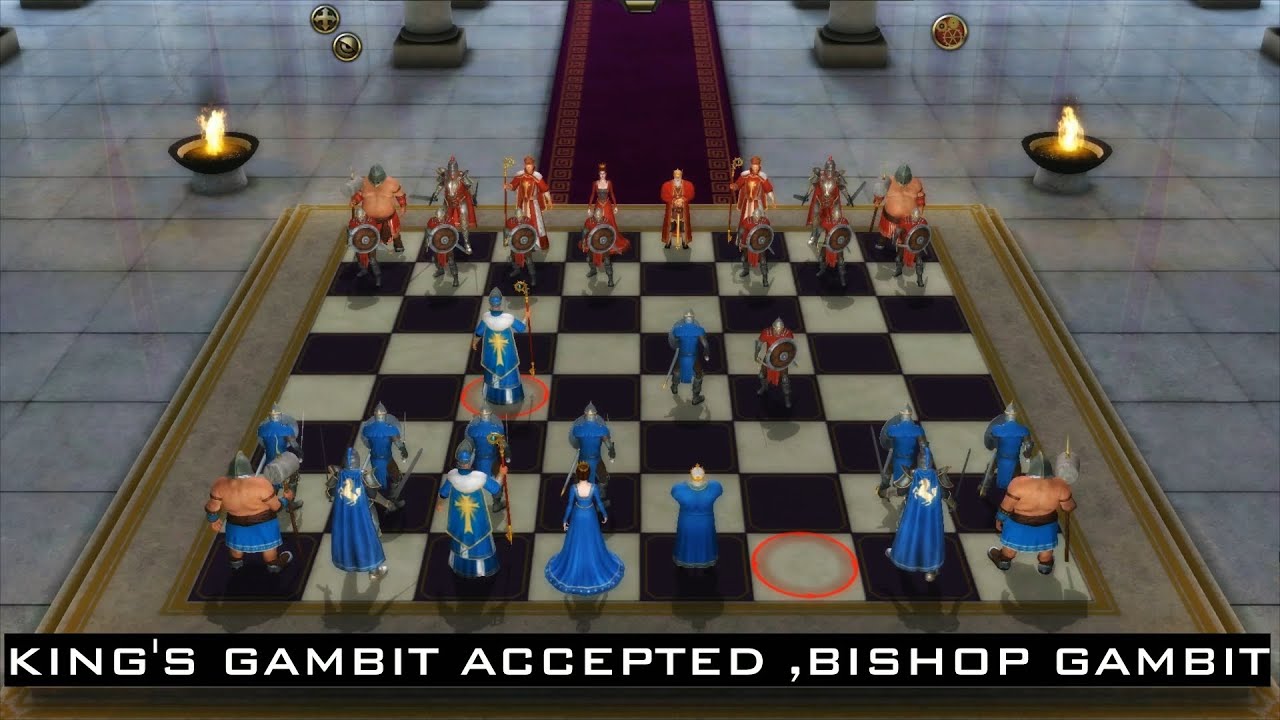 BEST Chess Opening I King's Gambit (Bishop's Gambit) I Battle chess ...