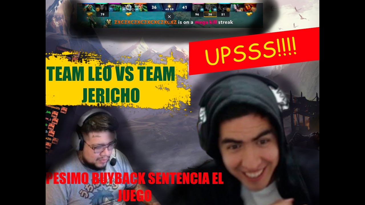 Team Leo vs Team Jericho | practicando para el torneo 1X un error les ...