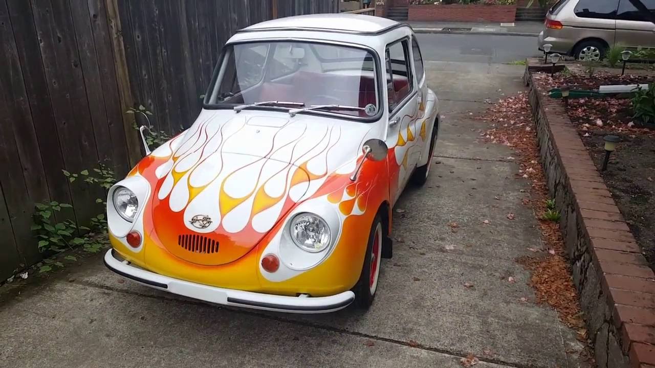 The "slowest" Subaru 360 two stroke car takes on "World of Speed ...