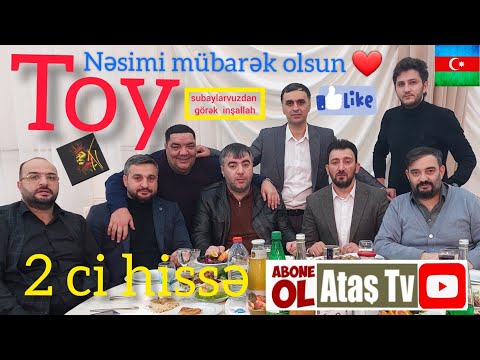 Ataş tv Nəsiminin Toyunda. Meyxana şairləri bu toyda, maraqlıdı qacırma.