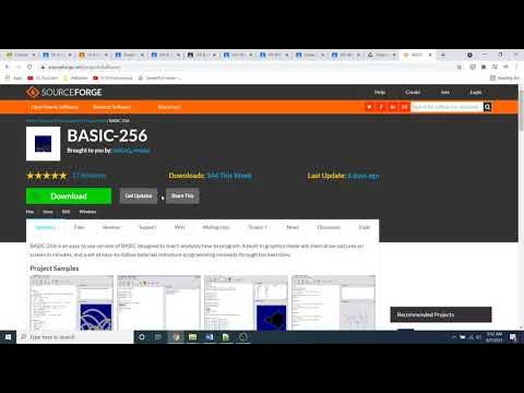 How to download and Install Basic 256 - YouTube